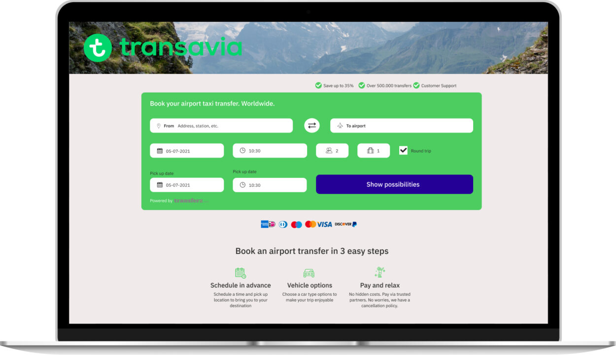 Travel Brand – Transferz